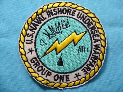 VIETNAM WAR PATCH, US NAVAL INSHORE UNDERSEA WARFARE GROUP 1 | eBay