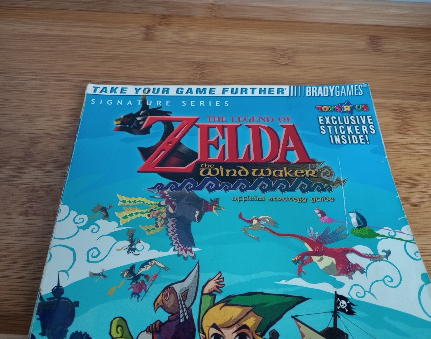 The Legend Of Zelda Wind Waker Strategy Guide - TOYS R US Sticker ...