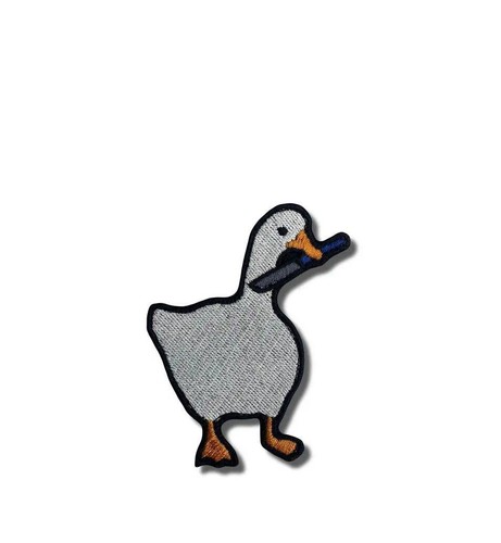 Tactical Military Patch "Goose with Knife" Hook & Loop Morale Badge ...