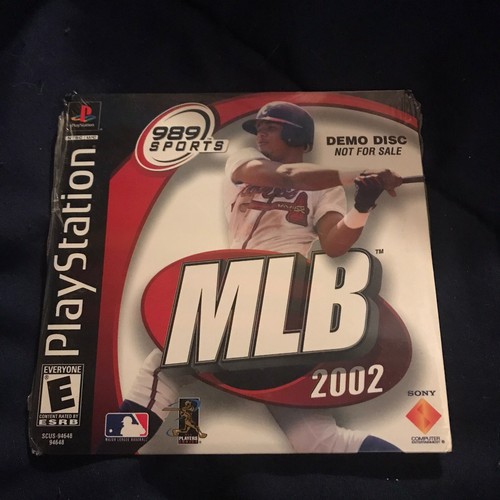 MLB 2002 Playstation PS1 Black Label Brand New & Sealed | eBay