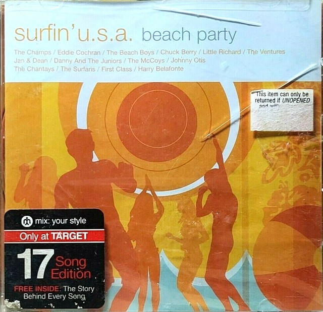 Surfin' USA Beach Party - Various Artists CD 17 Tracks Mix Your Style ...