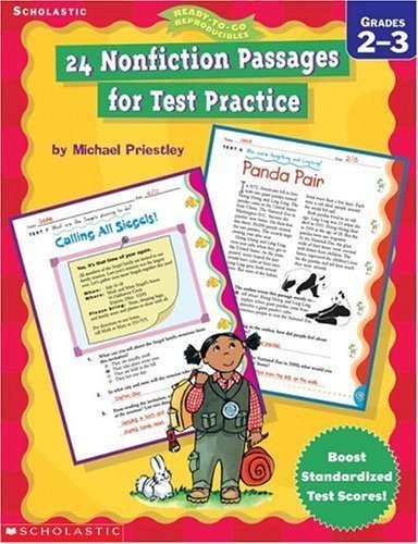 24 Nonfiction Passages for Test Practice: Grades 2-3 (Ready-To-Go ...