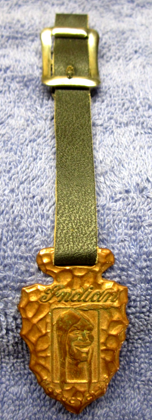 Old Antique Vntg 1940s Indian Motorcycle Watch Fob | eBay