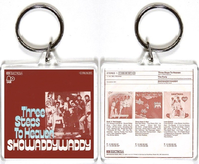 SHOWADDYWADDY THREE STEPS TO HEAVEN SINGLE COVER FRIDGE MAGNET or ...