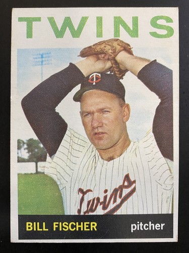 Bill Fischer 1964 Topps Baseball Card Minnesota Twins #409 | eBay