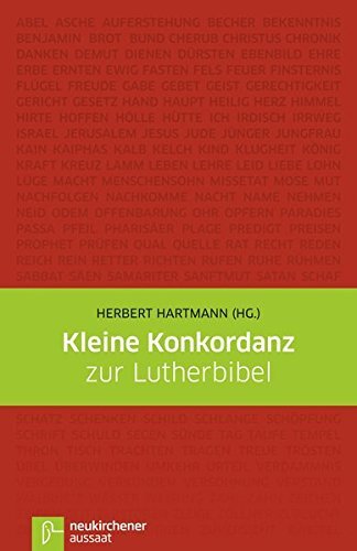 Herbert Hartman Kleine Konkordanz zur Lutherbibel '84: Un (Hardback ...