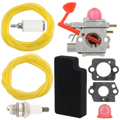 Carburetor For Craftsman 545081855 Walbro WT-875 WT-875A Carb Fuel Line ...