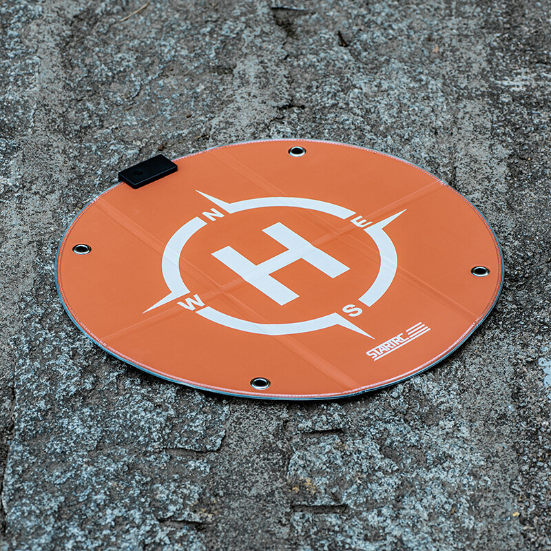 For DJI Drone Universal Waterproof Landing Pad + LED Light Launch ...