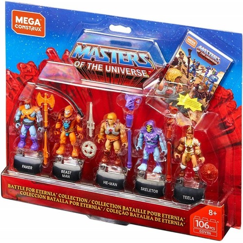 BATTLE FOR ETERNIA 5 PACK Mega CONSTRUX Bloks motu set megabloks NEW he ...