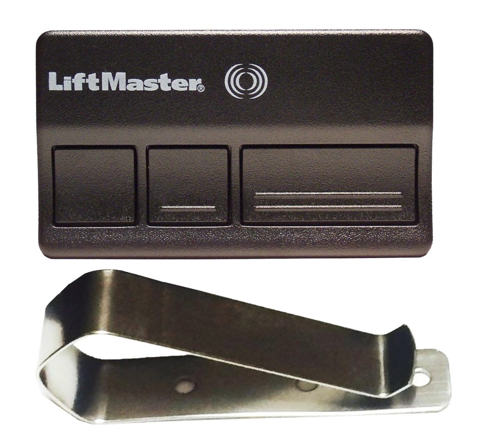 Liftmaster Replacement 3-Button Garage Door Remote Control with Visor ...