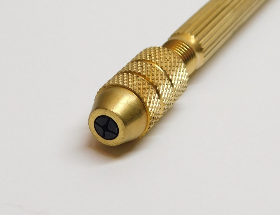 Double End Pin Vise Vice Watch Clock Jewelry Repair Tool NEW Brass ...