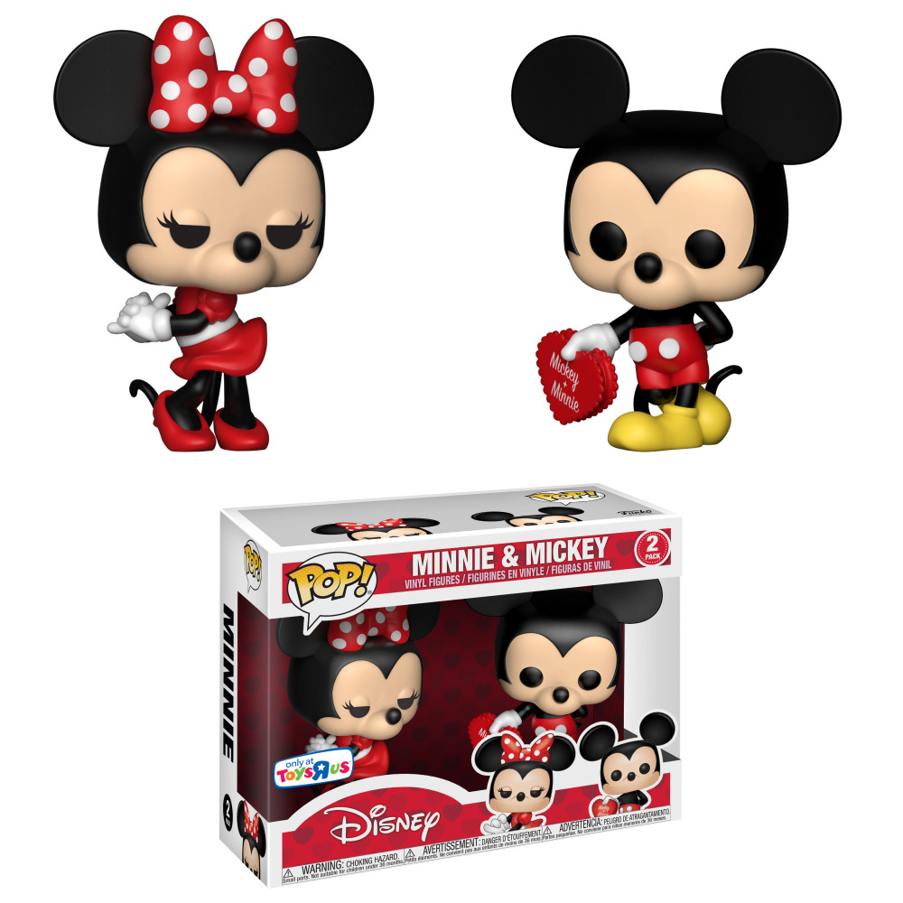 Funko Pop! Vinyl: Disney - Mickey Mouse - 2 Pack - Mickey and Minnie ...