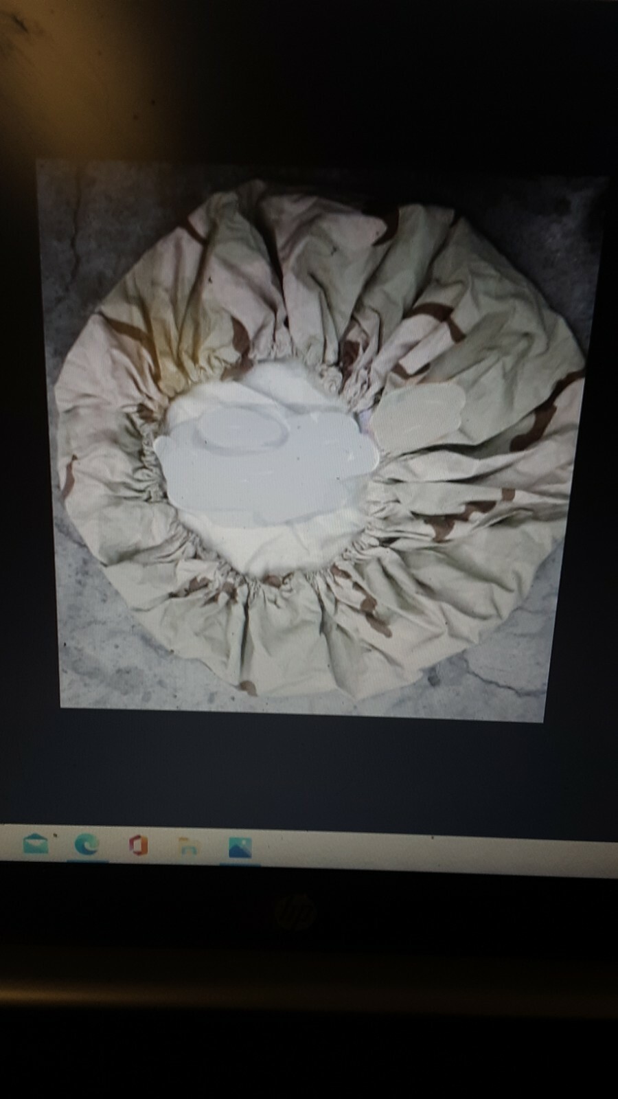 Box of 30 pcs US Military Camouflage Tire Cover / Field Pack Cover New ...