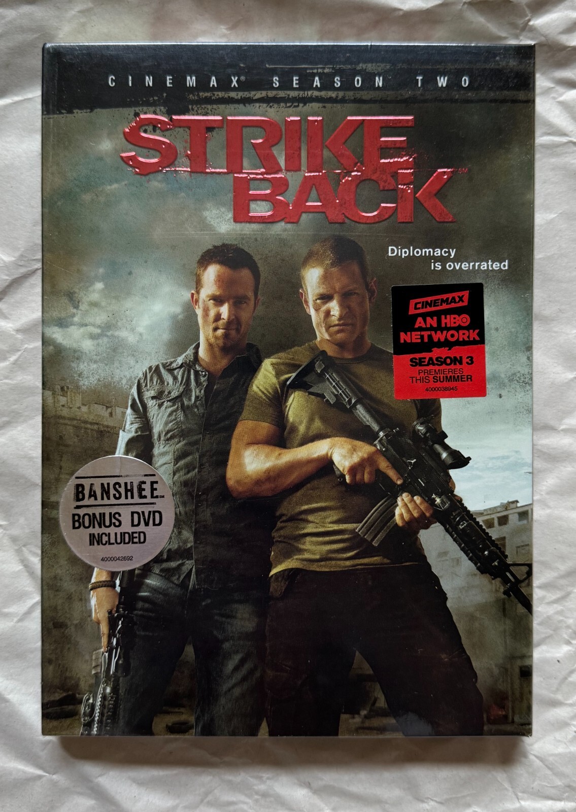 Strike Back Complete Second 2nd Season 2 Two DVD Set Brand NEW Factory ...