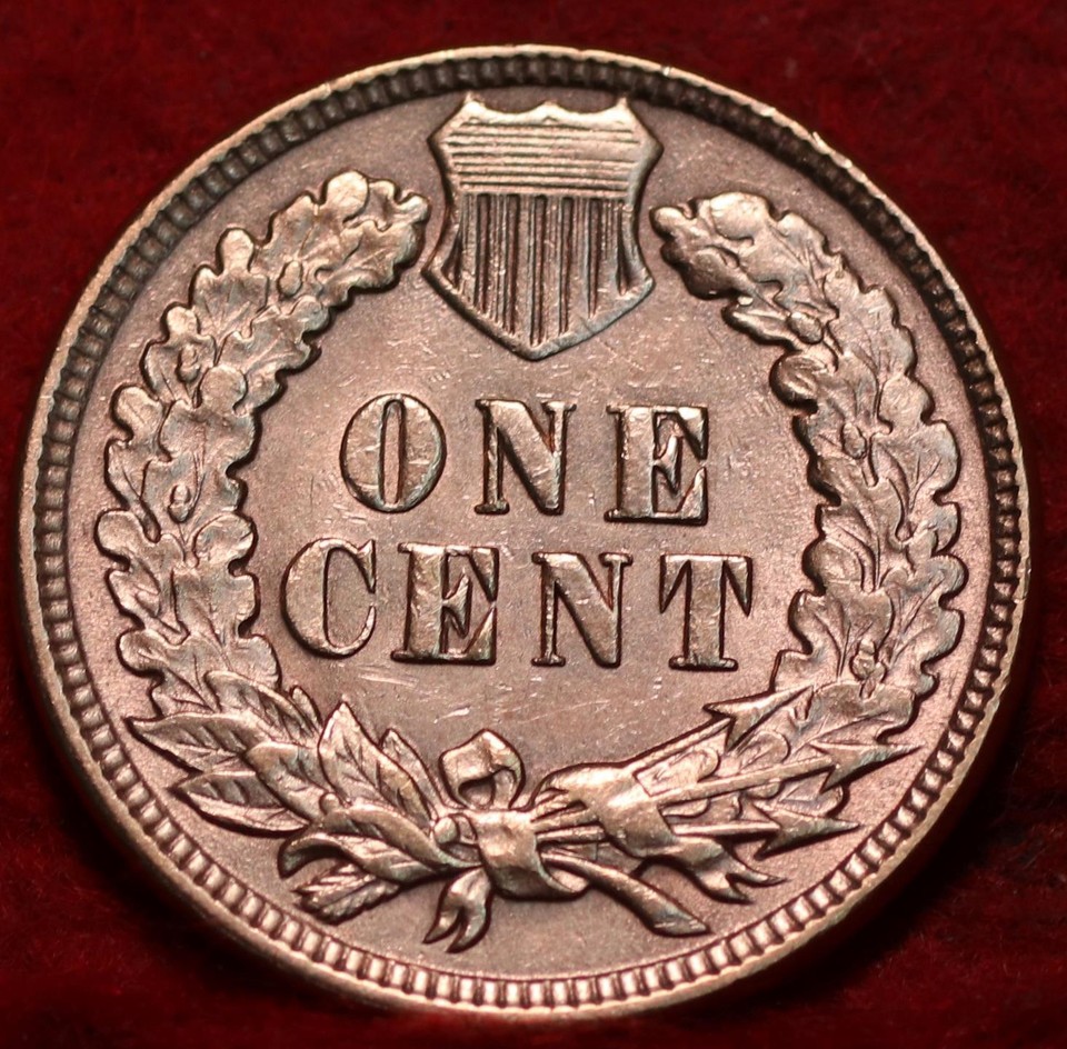 Uncirculated Red 1908 Philadelphia Mint Indian Head Cent | eBay