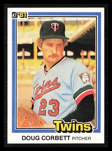 Doug Corbett 1981 Donruss #546 Minnesota Twins | eBay