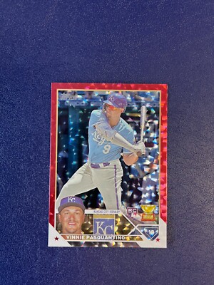 2023 TOPPS VINNIE PASQUANTINO #302 RED FOIL /199 ROOKIE! NICE! | eBay