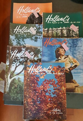 Holland's Magazines, 6, Magazine of the South,1948,14"x10.75" | eBay