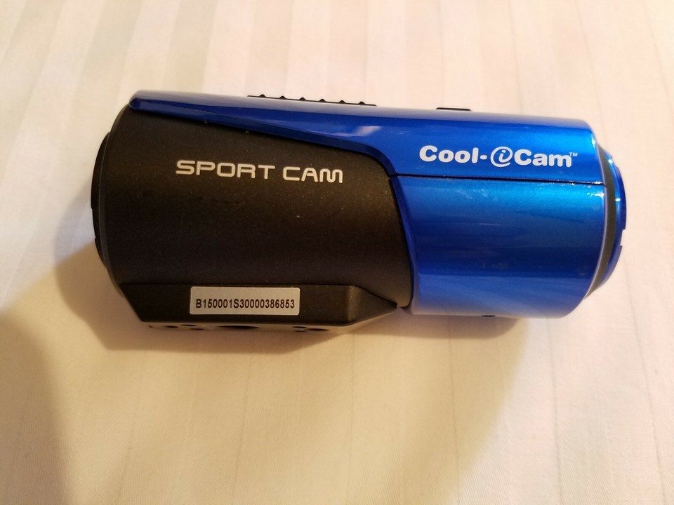 Cool-iCam S3000 Waterproof Action Camera - BluePLEASE READ DESCRIPTIONS ...