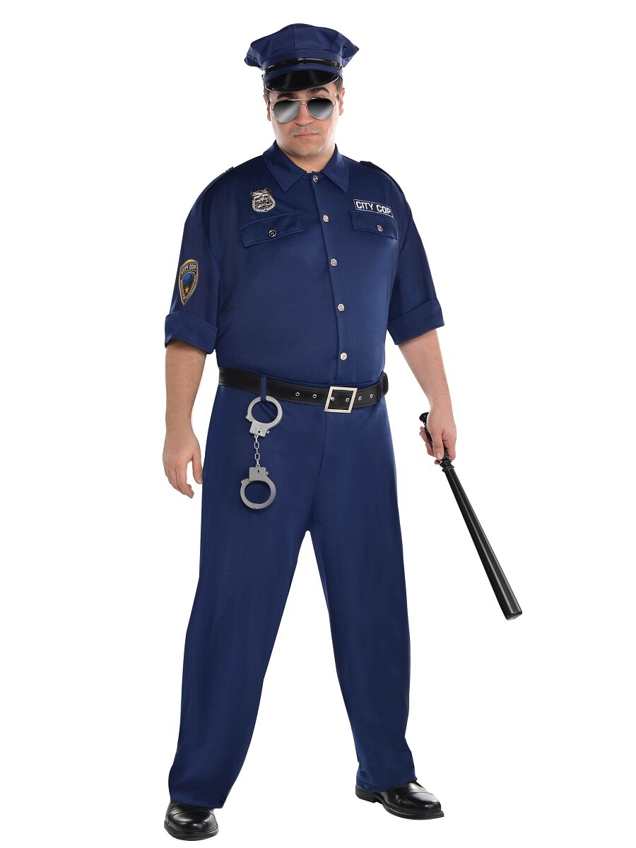 Cop Halloween Costume Men