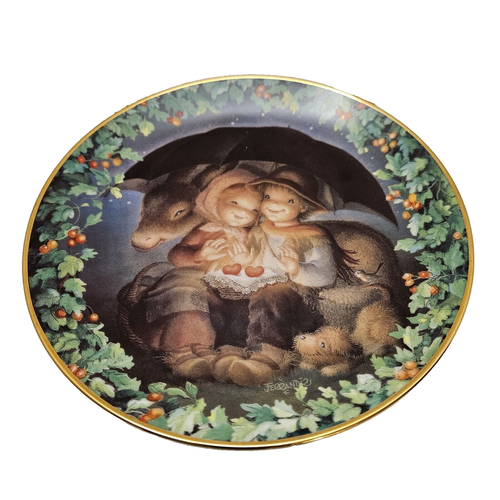 The Hamilton Collection “My Heart Belongs to You” Collector Plate COA ...