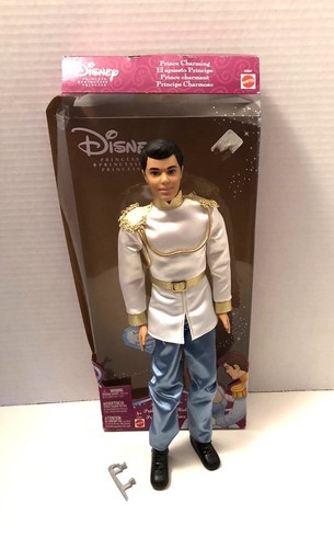 Disney Princess Prince Charming Doll From Cinderella Barbie W/Box ...