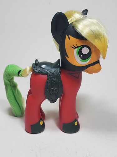 My Little Pony Apple Jack Power Ponies Super Hero 6 inch Figure MLP b14 ...