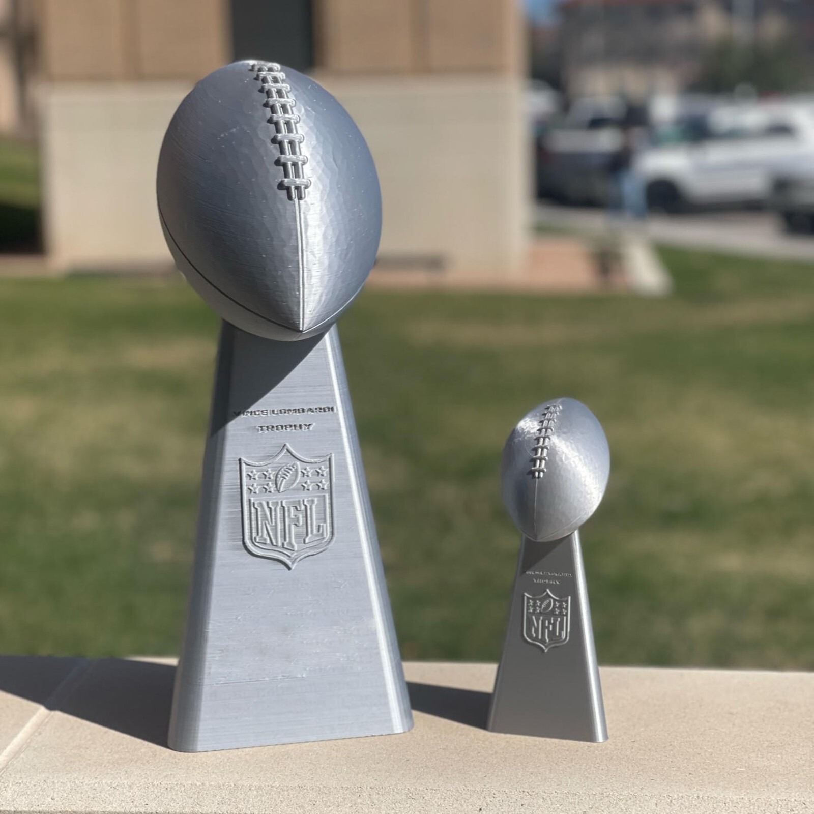 22cm/ 8.75" NFL Super Bowl Vince Lombardi Championships Trophy(Custom ...