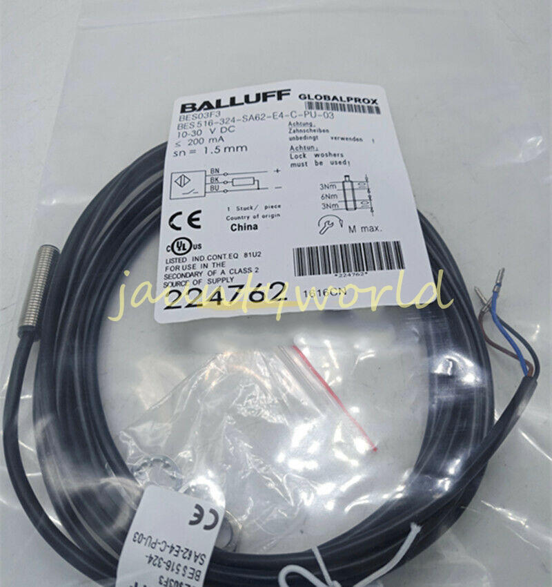 1PCS BALLUFF BES 516-324-SA62-E4-C-PU-03 516-324-SA62-E4-C-PU-03 NEW | eBay