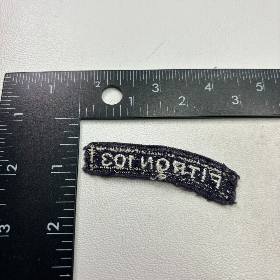 US Navy FIGHTER SQUADRON FITRON 103 Tab Patch (Rocker, UIM) 42MQ | eBay