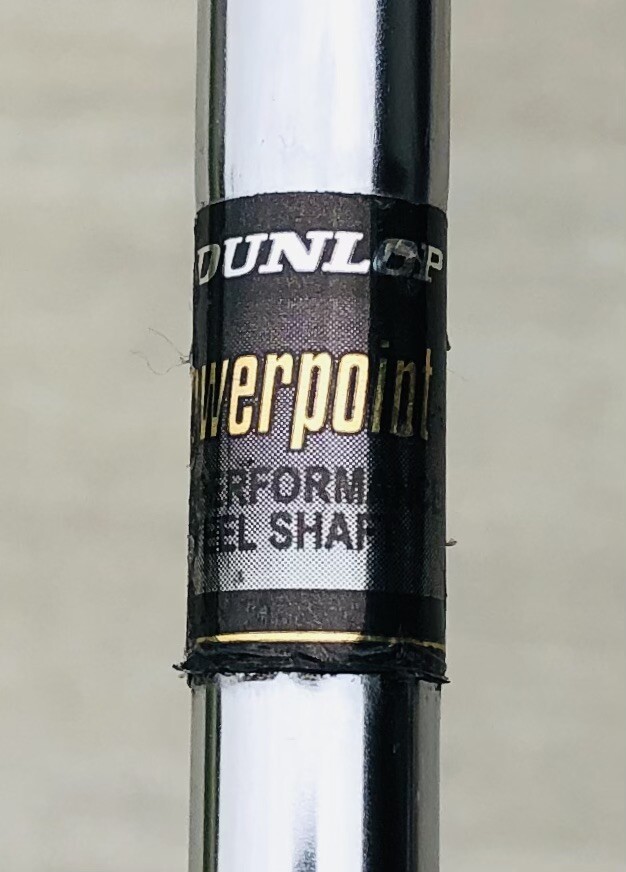 Dunlop Quatro P2 Golf Iron Set 4-9+PW Power Point Steel Shafts Mid Firm ...