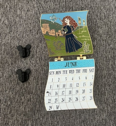 DISNEY DSF DSSH MERIDA AND BROTHER BEARS BRAVE JUNE PRINCESS CALENDAR ...