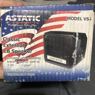 Astatic 302-VS4 5W Noise Cancelling External Cb Speaker | eBay