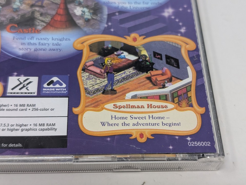 Sabrina The Teenage Witch Brat Attack PC Game Windows 98/95 Mac CD-ROM ...