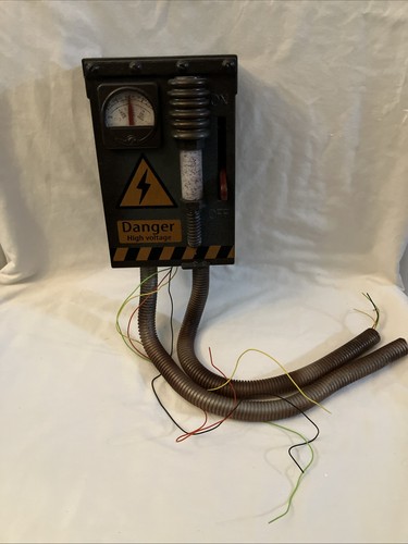 Halloween Haunted High Voltage Electrical Box Prop Lights & Sound | eBay