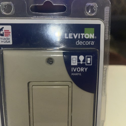 Leviton decora Ivory 3-Way Lighted Switch - 15A-120V -- No. 5674 | eBay