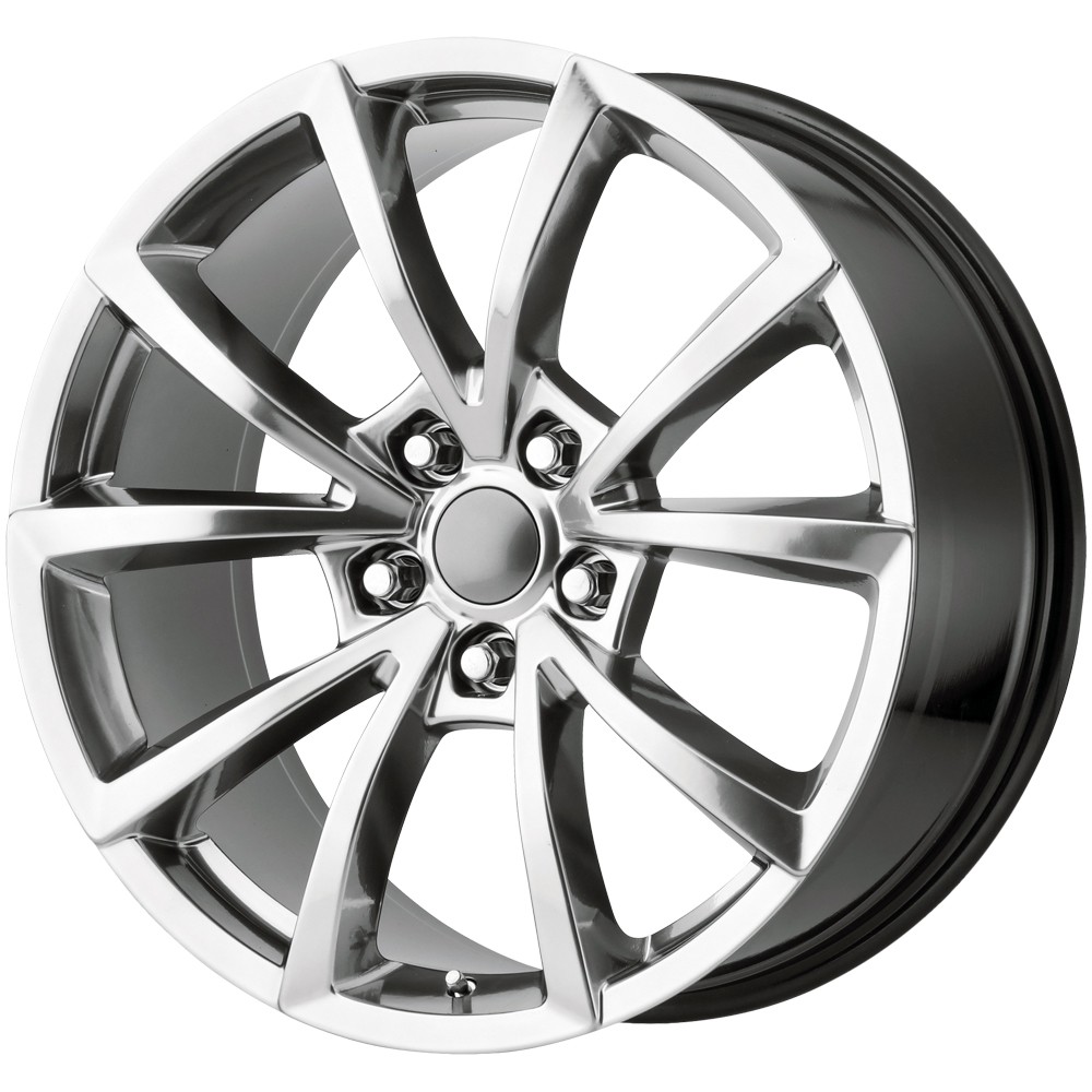 (Set of 4) Replica PR184 Track Hawk 20x10 5x5" +50mm Hyper Dark Wheels ...