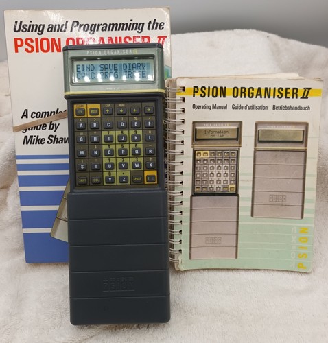 PSION ORGANISER 2 II MODEL CM VINTAGE II 1986 WORKING CONDITION ...