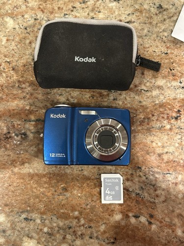 Kodak EasyShare CD82 Digital Camera 12MP, 3X Zoom, Blue | eBay