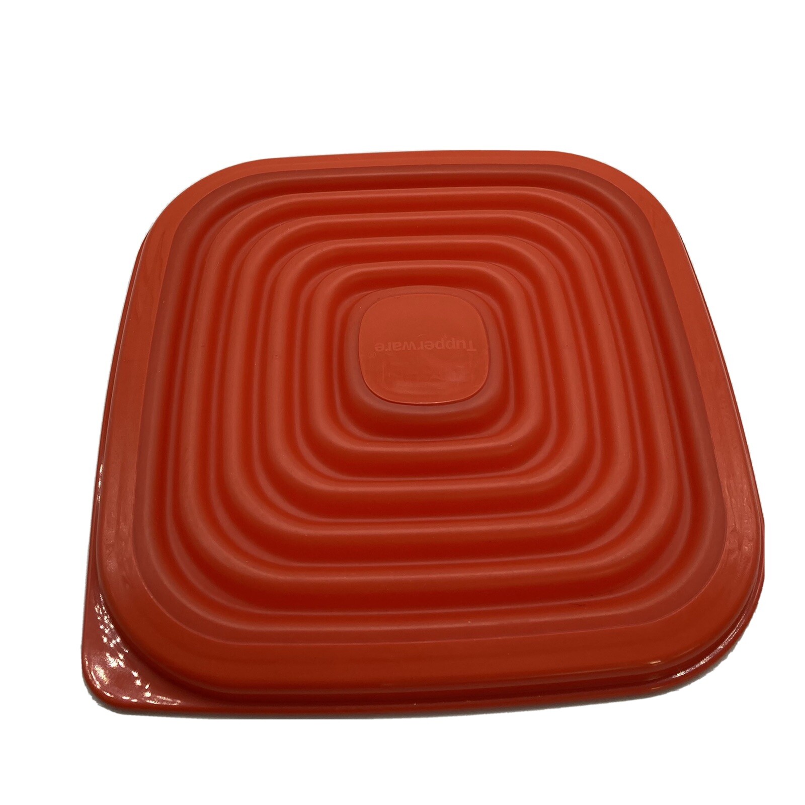 Tupperware Replacement Lid 5873B Stuffable Square Orange | eBay