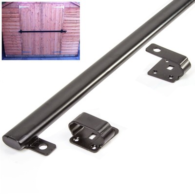SHED LOCK BAR 42" Garage/Barn Door Security HEAVY DUTY Long Safety ...