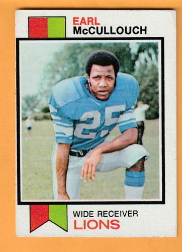 Earl McCullough Detroit Lions 1973 Topps #248 USC Trojans | eBay