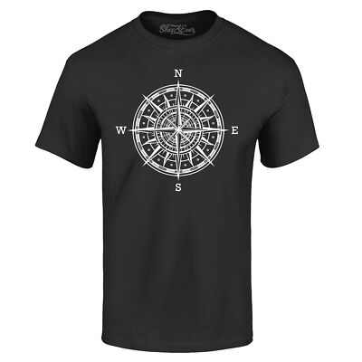 Compass Traveling North South East West T-shirt Vacation Shirts | eBay