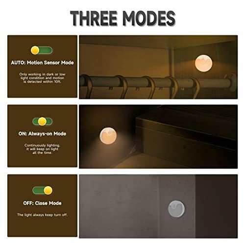 Rechargeable Night Light Mini Motion Sensor LED Night Light Dusk to ...