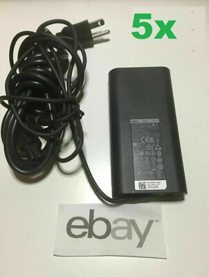 Lot of 5 Genuine Dell C9HYX AC Adapter Charger 90W LA90PM130 OEM w ...