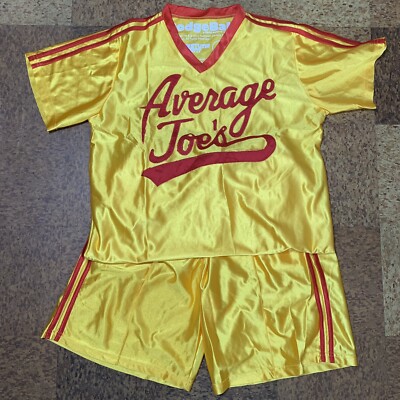 Average Joes Dodgeball Stitched Costume Agent Uniform Set Adult Medium Halloween | eBay