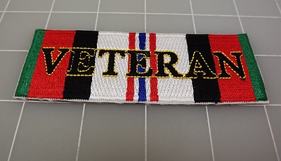 Enduring Freedom VETERAN Ribbon PATCH BRAND NEW 4 1/4" | eBay