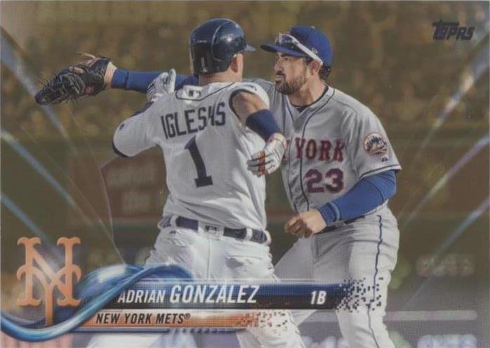2018 Topps - Adrian Gonzalez #575 Gold /2018 for sale online | eBay