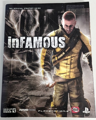 Infamous Official Game Strategy Guide Brady Games W/ Map | eBay