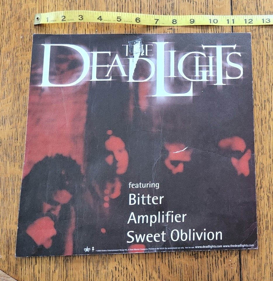 The Deadlights Promo Poster Double Sided | eBay